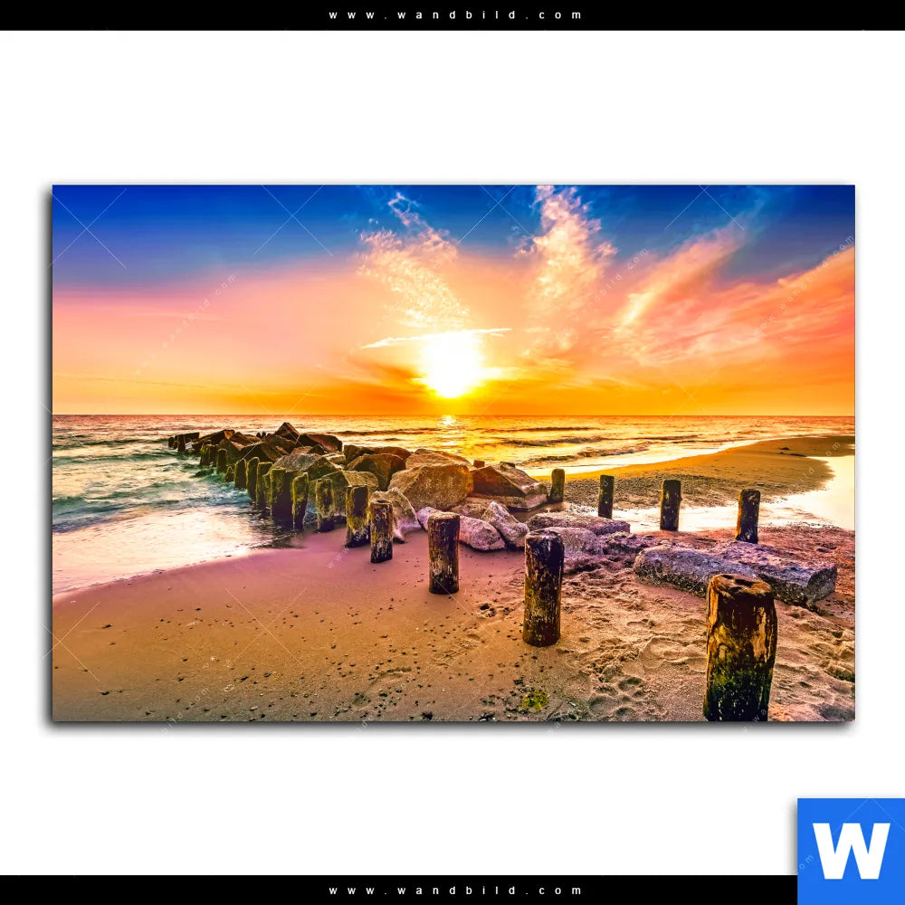 Poster ♥️ Am Strand | Querformat | wandbild.com