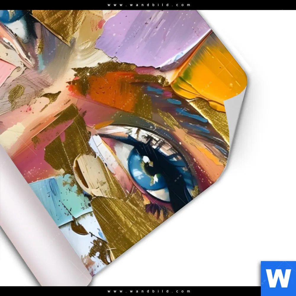 Poster ♥️ Farbexplosion - Porträt Nova | Hochformat | BigBilder ...