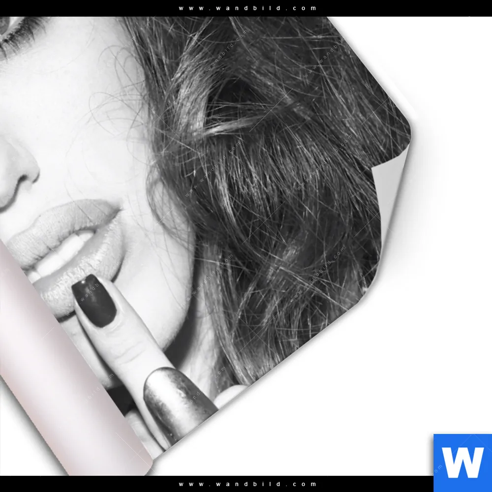 Poster ♥️ Schöner Mittelfinger | Querformat | wandbild.com